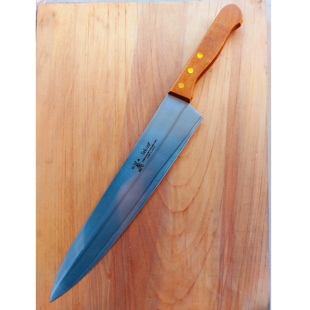 Jual Pisau fillet panjang, chef knife, Sekizo, 12 inch, lebar 5 cm ...