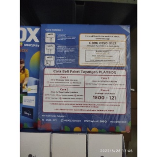 Jual mnc play box tv android vision plus 12 bulan | Shopee Indonesia