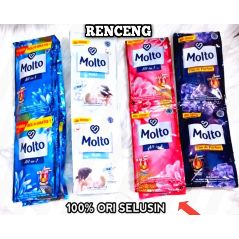 Jual Molto Sachet Renceng | Shopee Indonesia