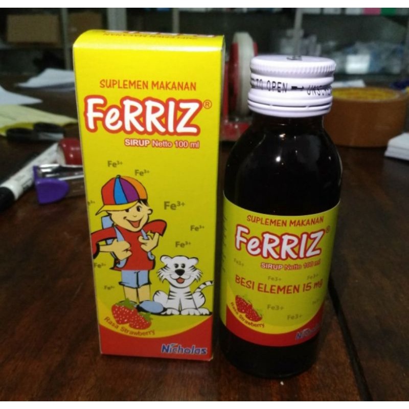 Jual Ferriz syrup 100ml jamin ori | Shopee Indonesia