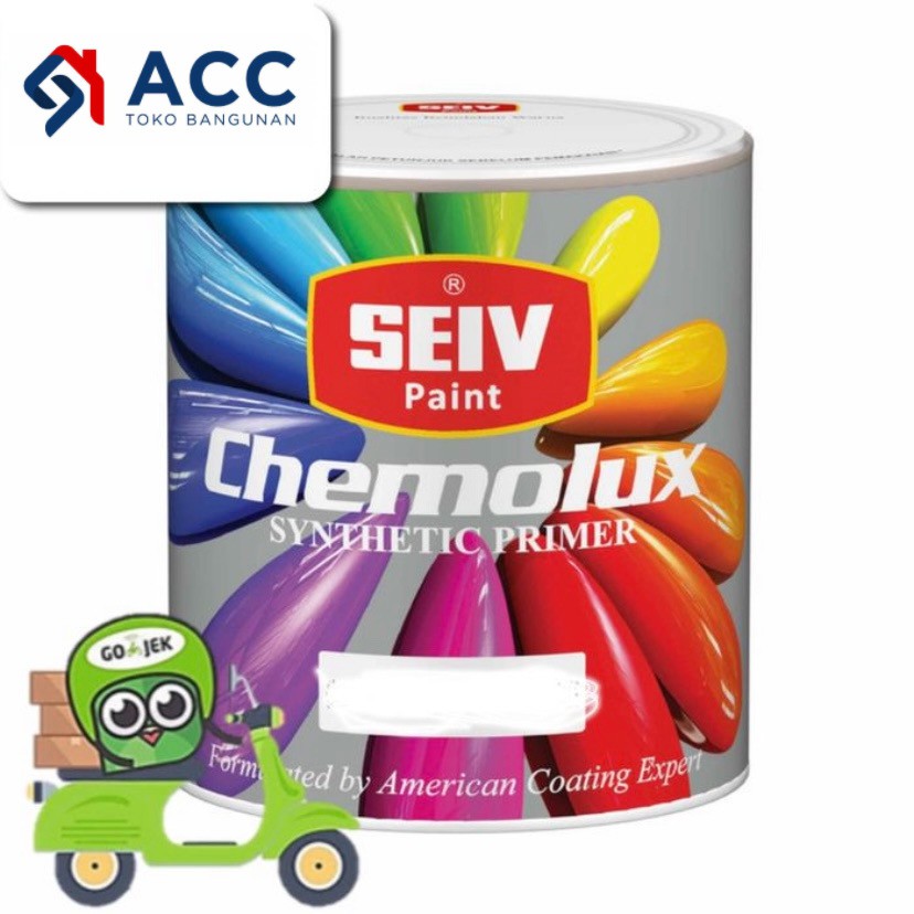 Jual Seiv Zinc Chromate Primer 1 kg / Cat Dasar Besi / Cat Primer Besi ...