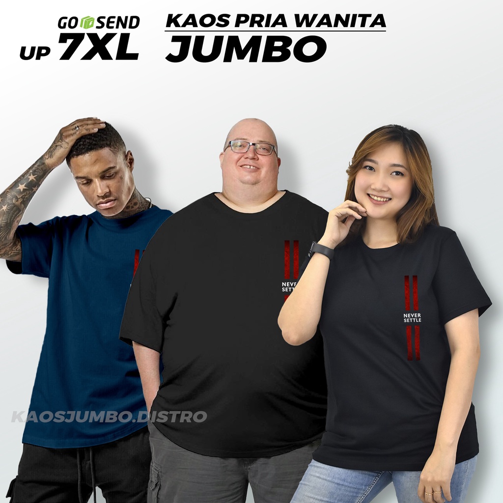 Jual Kaos pria jumbo ukuran xl xxl xxxl big size 4xl 5xl 6xl 7xl murah simple style keren dewasa ...
