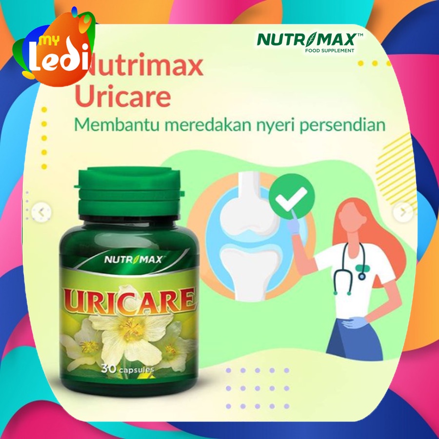 Jual Nutrimax Uricare Isi 30 Tablet / Vitamin Asam Urat Tinggi / MY ...