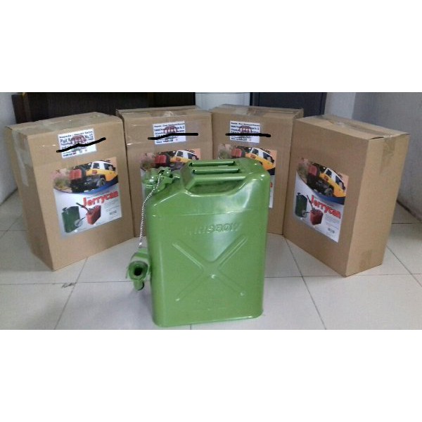 jerigen metal KRISBOW 20 Liter jerigen besi jerrycan l xx | Shopee ...