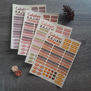 Jual STIKER CATATAN KAJIAN SERIES | Stiker Catatan Kajian | Stiker ...