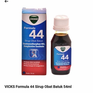 Jual Vicks Formula 44 Dewasa / Obat Batuk Kering / Batuk Berdahak ...