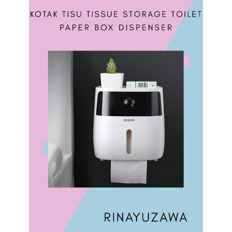 Jual Kotak Tisu Tissue Storage Toilet Paper Box Dispenser ( Box Tisu ...