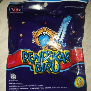 Jual Permen Pendekar Biru isi 25 Pcs | Shopee Indonesia