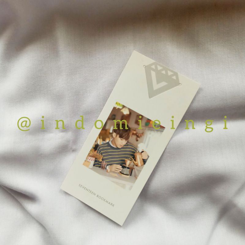 Jual BOOKMARK MINGYU SEVENTEEN ALBUM LOVE LETTER (Official) | Shopee ...