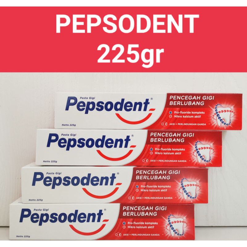 Jual pepsodent 225gr Indonesia|Shopee Indonesia