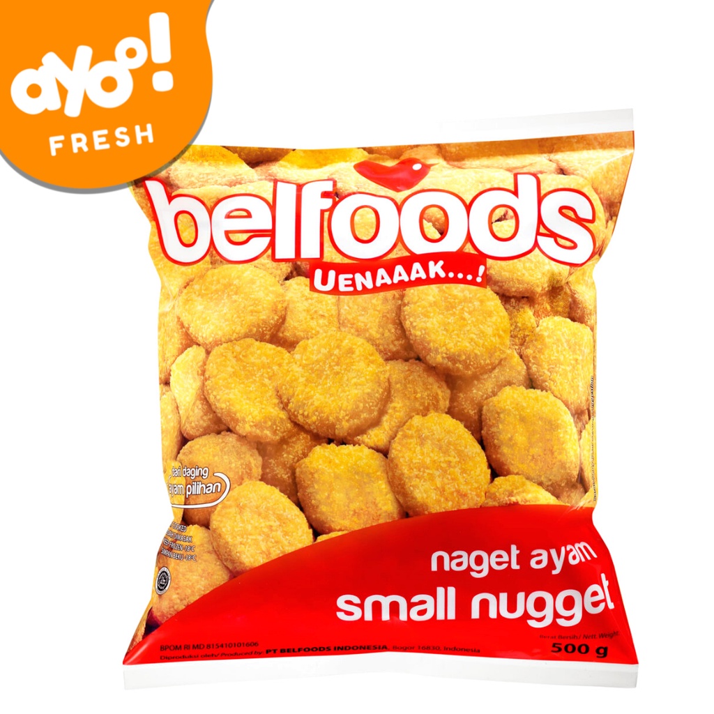 Jual Belfoods Uenaak Small Nugget UMM 500 g Pack | Shopee Indonesia