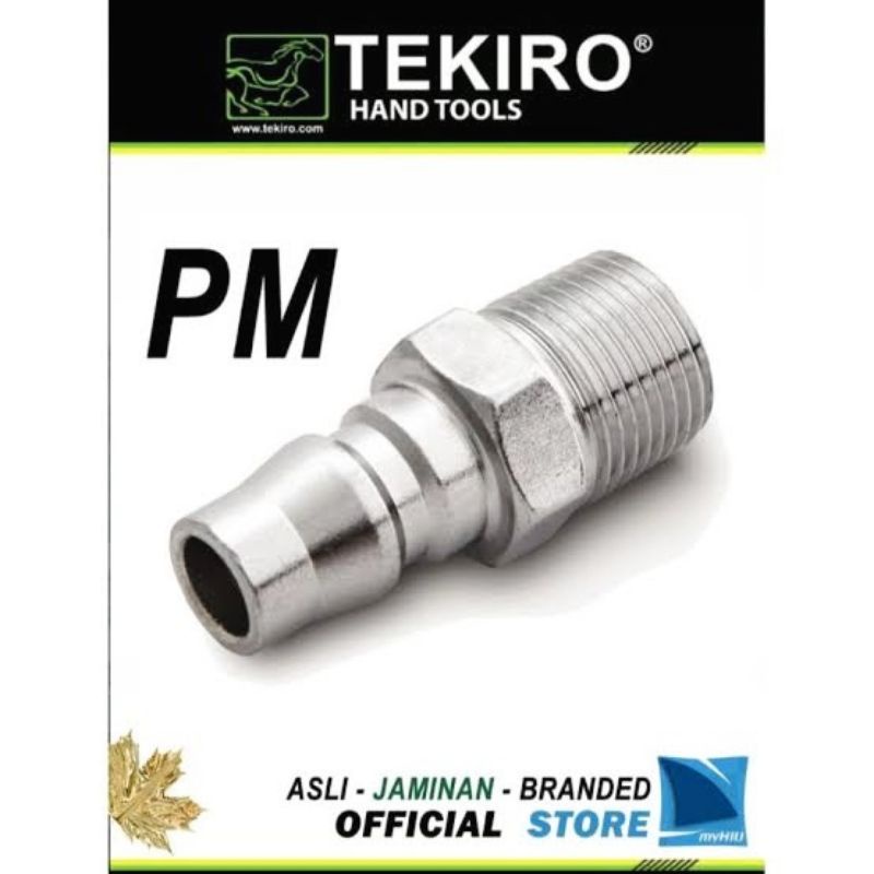Jual NEPEL SELANG ANGIN TEKIRO PM20 /PM 20 PNEUMATIC FITTING PM 20 ...