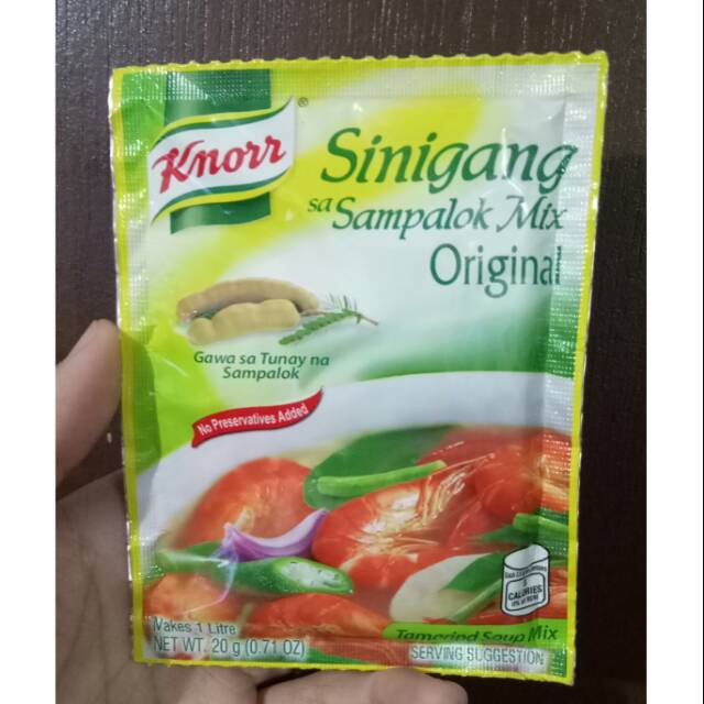 Jual Knorr Sinigang Sa Sampalok Mix Original / Tamarind Soup Mix / Bumbu Sayur Asem Indonesia ...