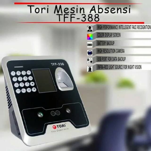 Jual MESIN ABSEN/FINGERPRINT/FACE TORI TFF /SENSOR WAJAH#GARANSI ...