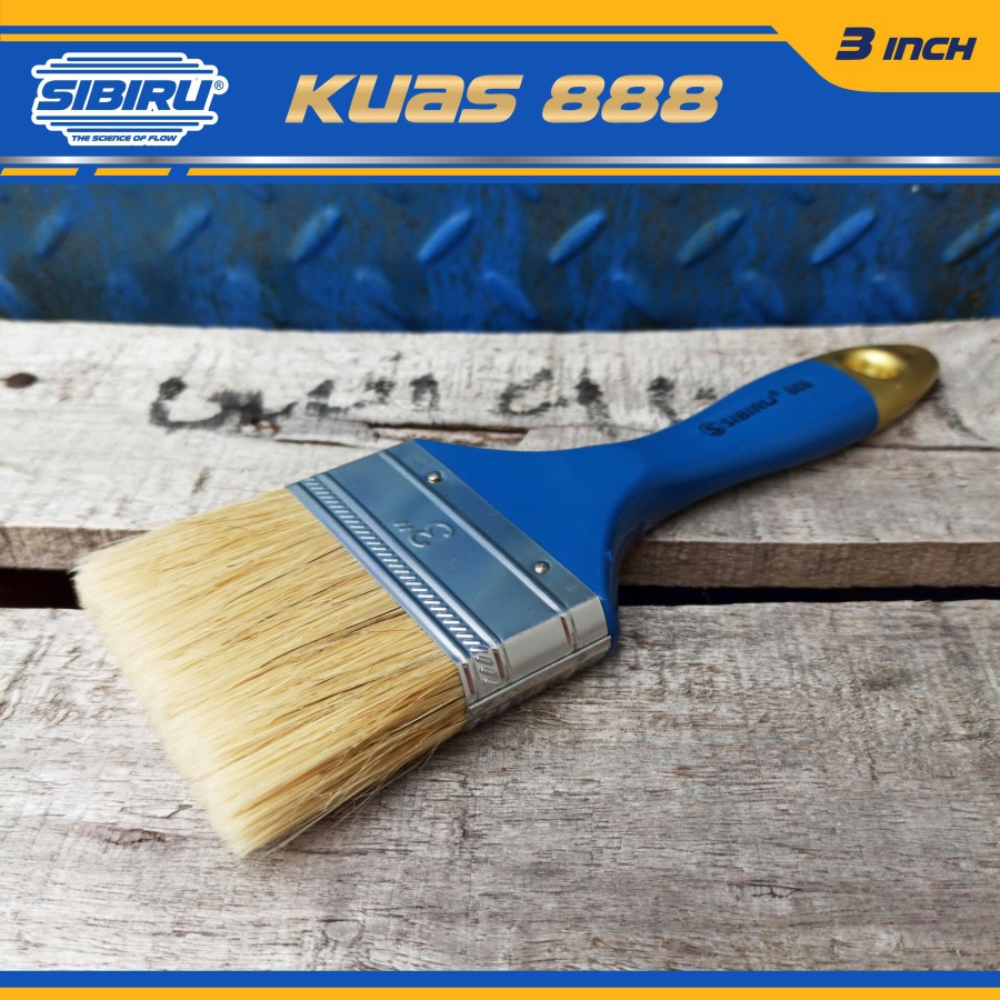 Jual Kuas Tangan Sibiru seri 888 ukuran 3 inch | Shopee Indonesia