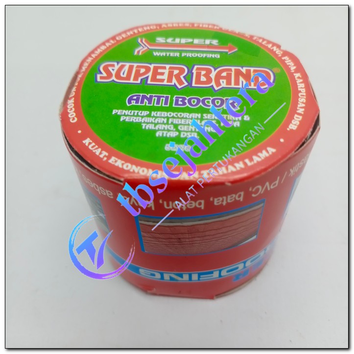 Jual lem talang lem seng / lakban asbes anti bocor super band 1m ...