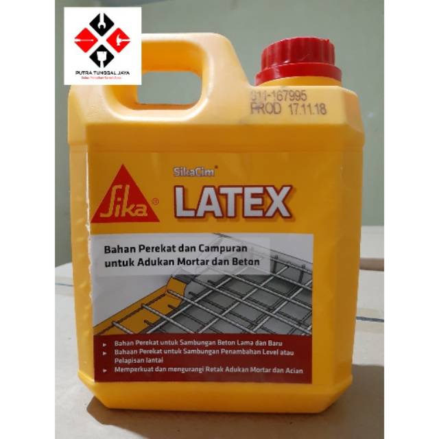 Jual SIKA CIM LATEX 900ml (perekat beton lama dengan beton baru ...
