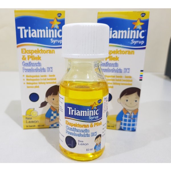 Jual TRIAMINIC EXP & PILEK - KUNING (GLAXO) | Shopee Indonesia