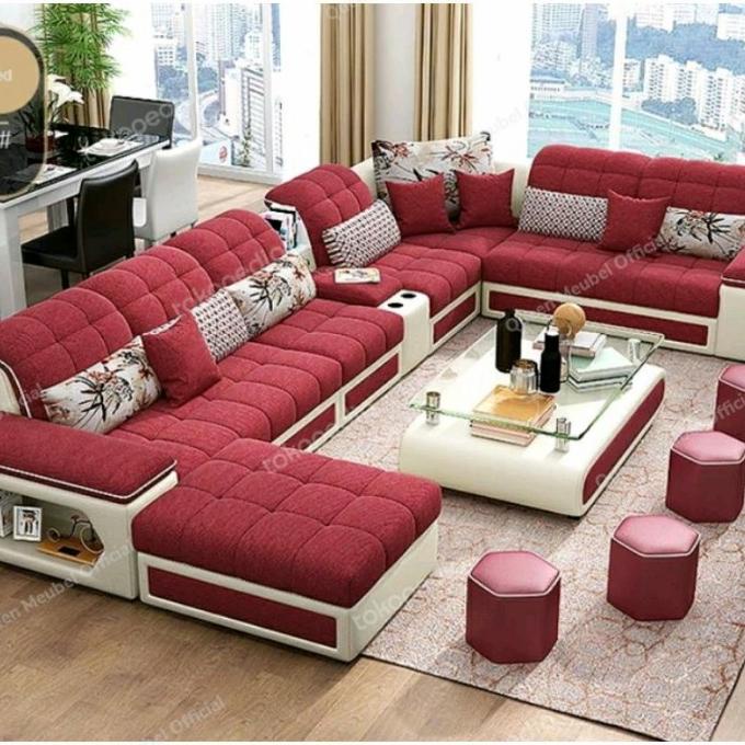 Jual Queen Meubel Sofa Letter U/Sofa U Minimalis/Sofa U Yaagege ...