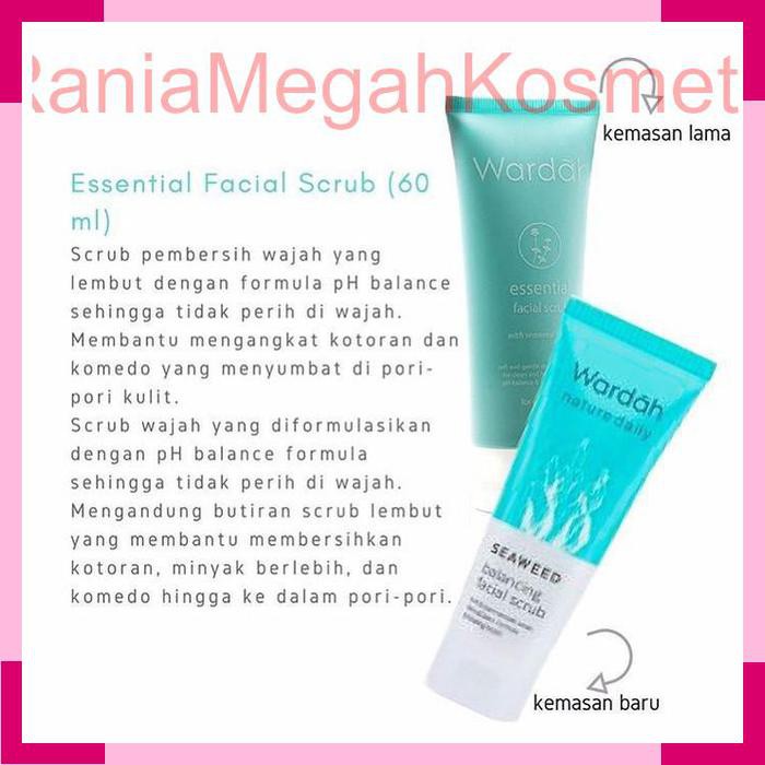 Jual Wardah Seaweed Balancing facial scrub 60 ml | Shopee Indonesia