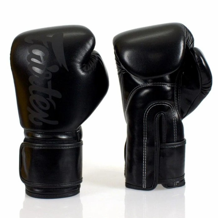 Jual Fairtex Muaythai Boxing Gloves BGV14SB Super Black | Shopee Indonesia