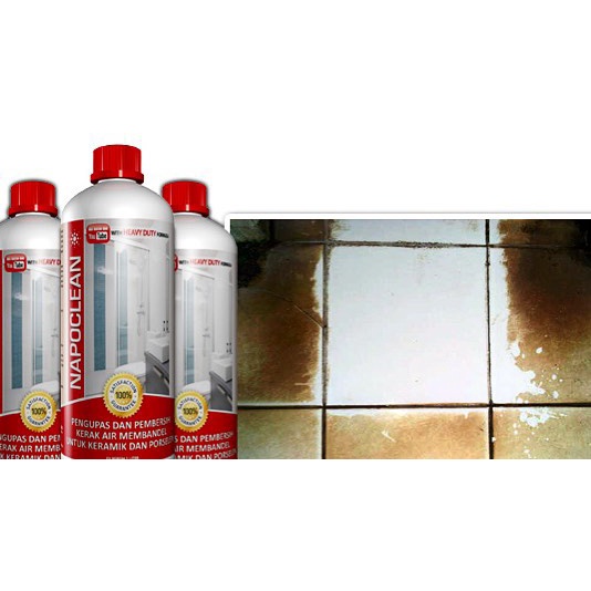 Jual Pembersih Lantai Hanya Dengan Dikuas - Napoclean Heavy Duty (merah ...
