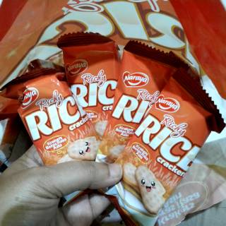 Harga ecer snack import NARAYA RICHY Rice Crackers KRAKERS BERAS RASA ...