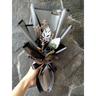 Jual Buket bunga artificial/buket bunga kering/buket wisuda/single rose ...