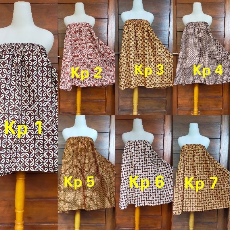 Jual Kemben Batik Salon Spa facial creambath lulur size pendek harga ...