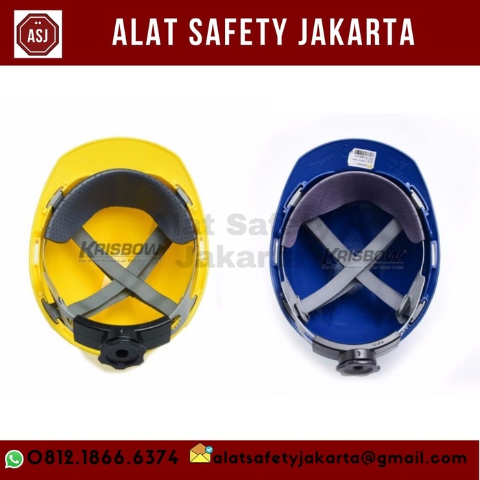 Jual r201rw Helm Safety Proyek Krisbow / Helm Proyek Krisbow - Putih ...