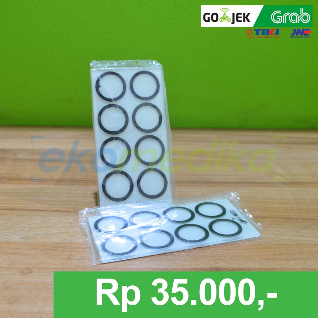 Jual Plat Widal isi 8 Glass / kaca BIPMED Plat Widal 8 Hole Kaca ...