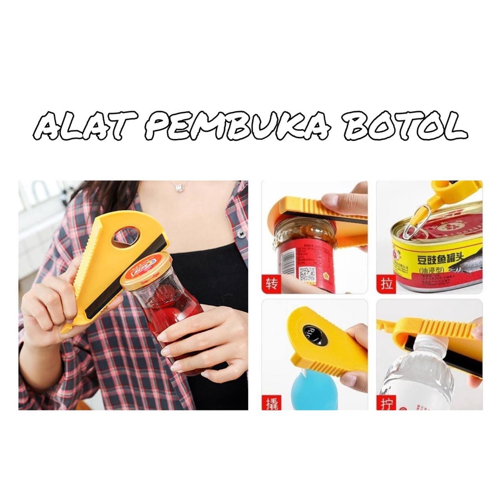 Jual ALAT PEMBUKA TUTUP BOTOL / PEMBUKA BOTOL KALENG 2IN1 / PEMBUKA ...