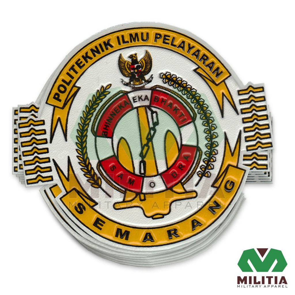 Jual stiker timbul Politeknik Ilmu Pelayaran Semarang PIP | Shopee ...
