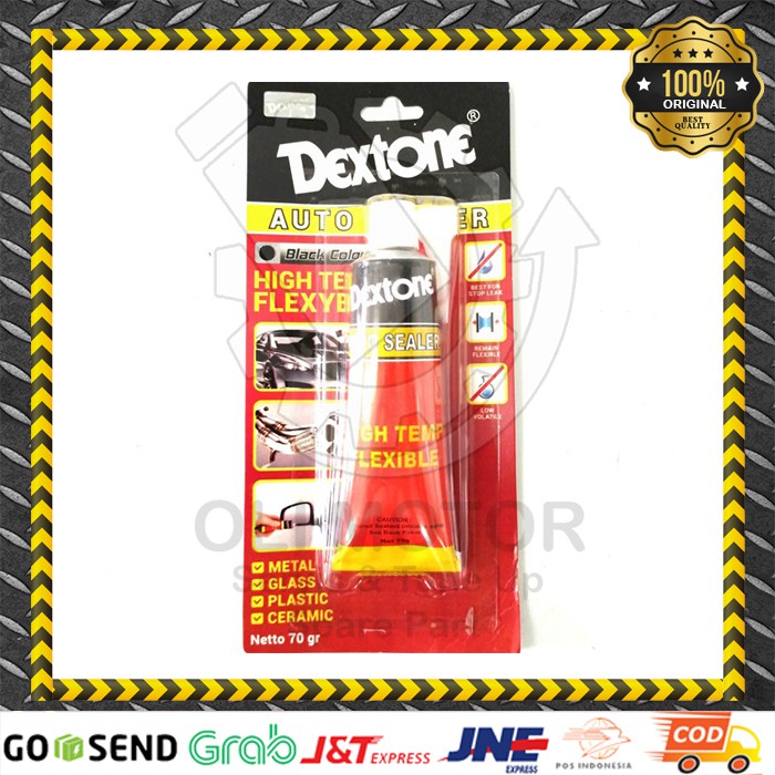 Jual Lem Sealent DEXTONE AUTO SEALER Anti Panas Flexible Hitam Lem ...