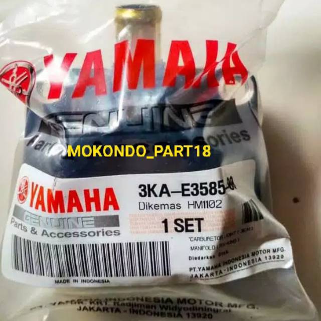 Jual ORIGINAL: manipul manipol intake karburator //RX king | Shopee ...