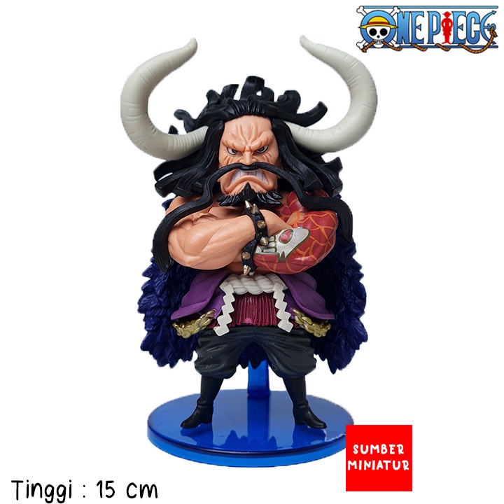 Jual Kaido Beast Pirate One Piece Chibi Figure Pajangan Mainan Plus Box ...
