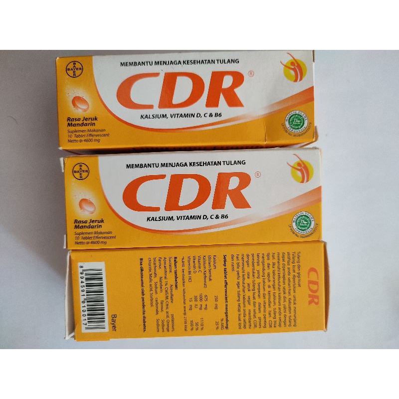 Jual Multivitamin CDR Kalsium, Vit D C & B6 | Shopee Indonesia