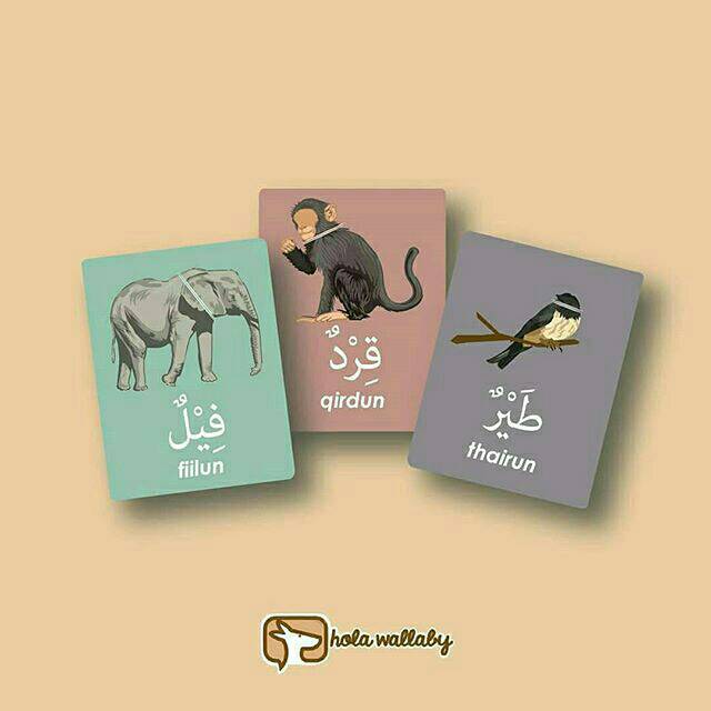 Jual Flashcard hewan 3 bahasa (kartu pintar anak) | Shopee Indonesia