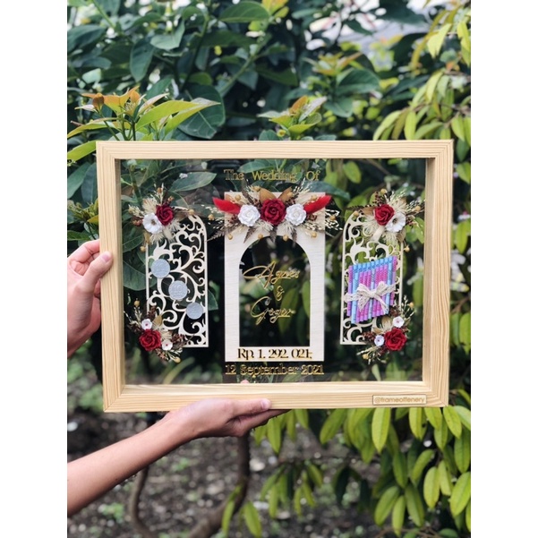 Jual MAHR PERNIKAHAN | BINGKAI RUSTIC | Elegant Rose Mahar | Shopee ...