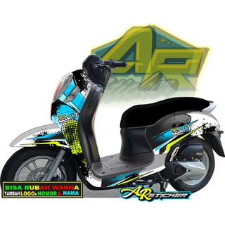 Jual Decal scoopy 2021 / STIKER SCOOPY 2021 / Decal Scoopy full body ...