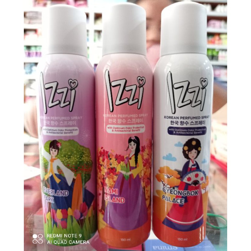 Jual Parfum izzi 150ml / Izzi korean perfumed spray 150ml KALENG ...