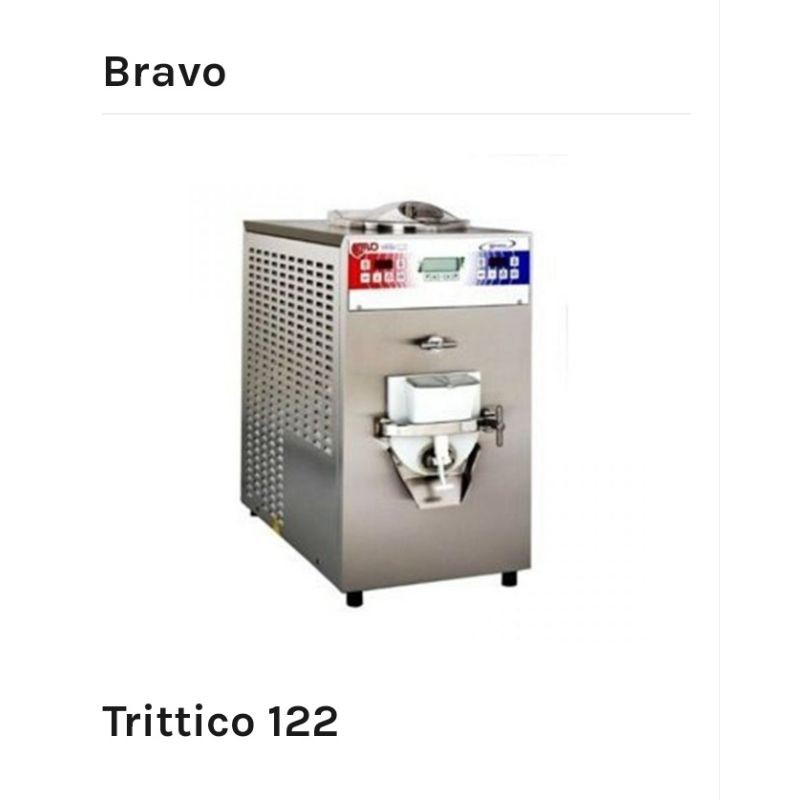 Jual Bravo Ice Cream Gelato Maker Trittico 122 Startronic Premium ...