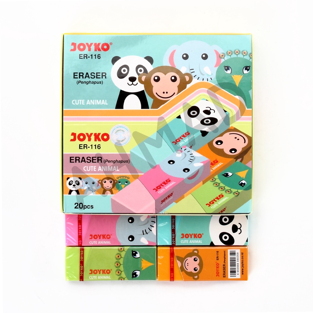 Jual Joyko ER-116 Cute Animal Eraser Joyko [ PCS ] | Shopee Indonesia