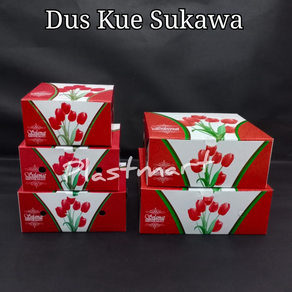Jual Dus Kue GS SUKAWA - Box Kue Makanan/Snack @100pcs | Shopee Indonesia