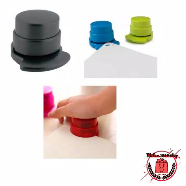 Jual STAPLER-LESS KERTAS MAGIC TANPA ISI STRAPLESS KERTAS | Shopee ...