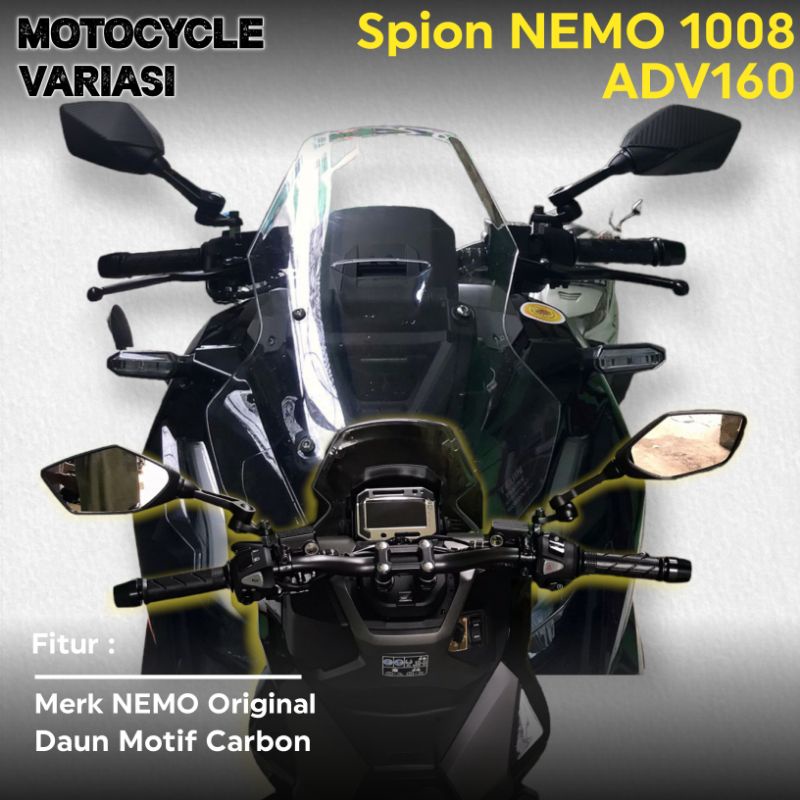 Jual Spion Adv 160 Spion Ducati Nemo ADV 160 Spion Nemo 1008 | Shopee ...