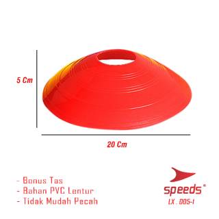 Jual Cone Mangkuk Alat Olahraga Latihan Kun Mangkok Marker Sport 005-1 ...
