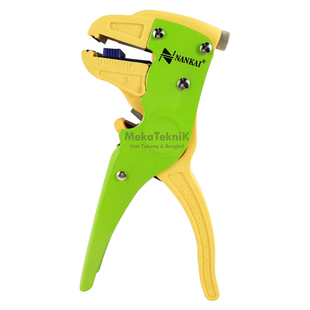 Jual TANG KUPAS KABEL MODEL F NANKAI - WIRE STRIPPER NANKAI - TANG PENGUPAS KABEL - TANG KABEL ...
