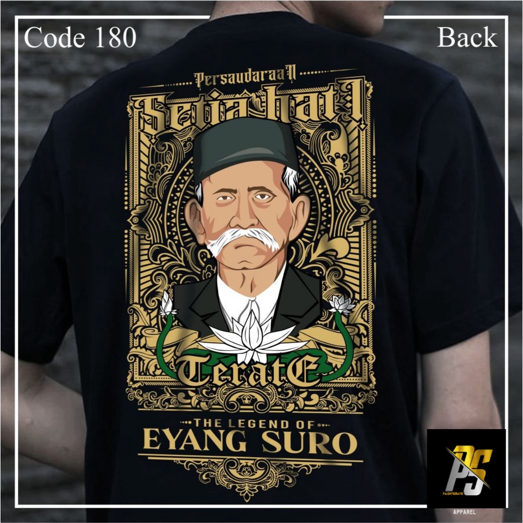Jual Kaos Pria Polos Psht Eyan Suro original | T-strit ShTerate Gambar Eyang Suro terbaru ...