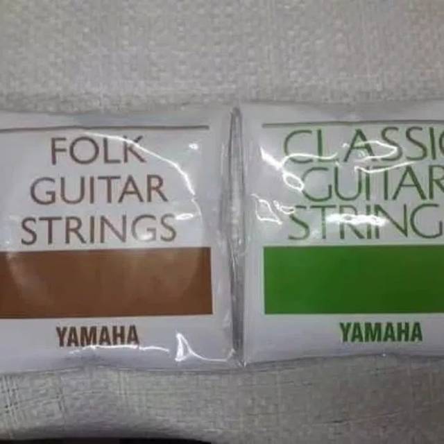 Jual SENAR GITAR YAMAHA ORIGINAL SRING DAN NYLON | Shopee Indonesia